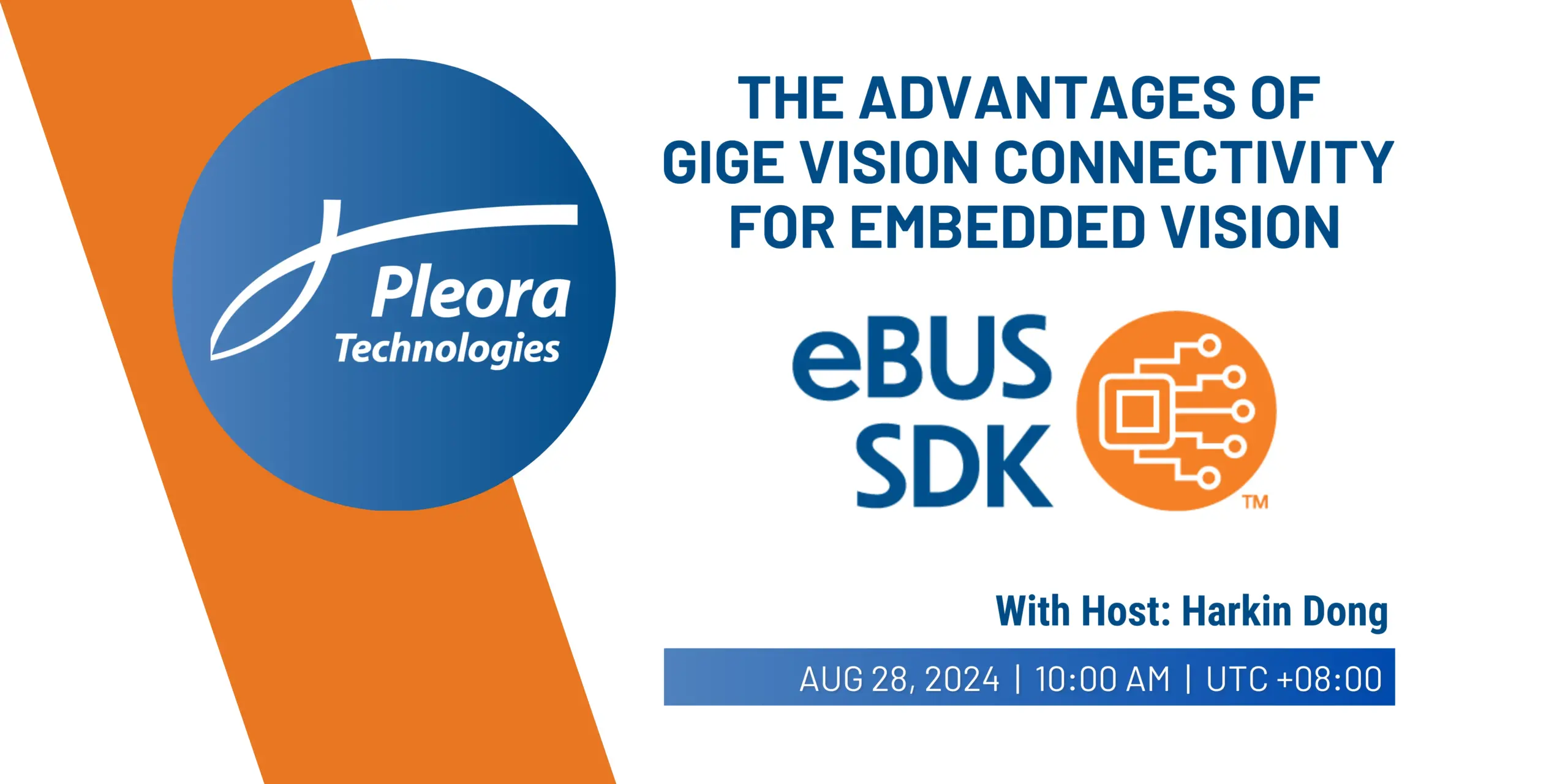 The advantages of GigE Vision Connectivity for Embedded Vision - Pleora Technologies